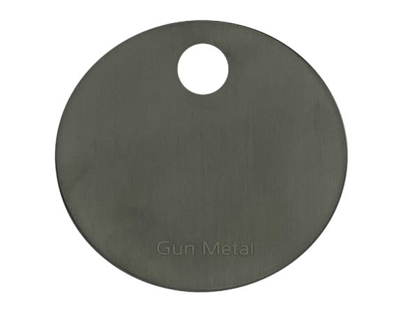 Tapware Colour Sample Disc Gun Metal - Waterware